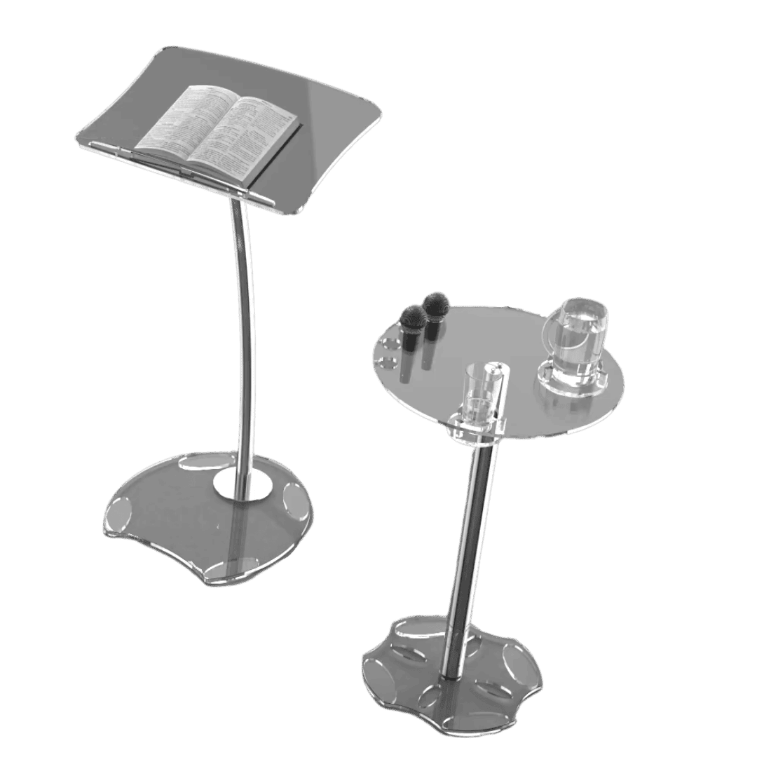 Púlpito Hillsong PI63 – Púlpitos de Acrílico – Púlpitos Oratória – Púlpitos